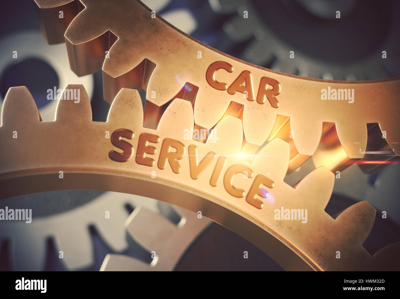 Car with cogwheels hi-res stock photography and images - Alamy