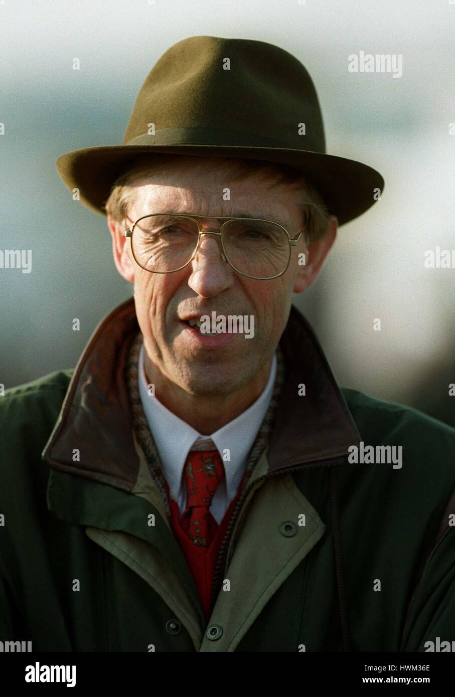 RAYMOND ANDERSON GREEN RACE HORSE OWNER 26 March 1996 Stock Photo - Alamy