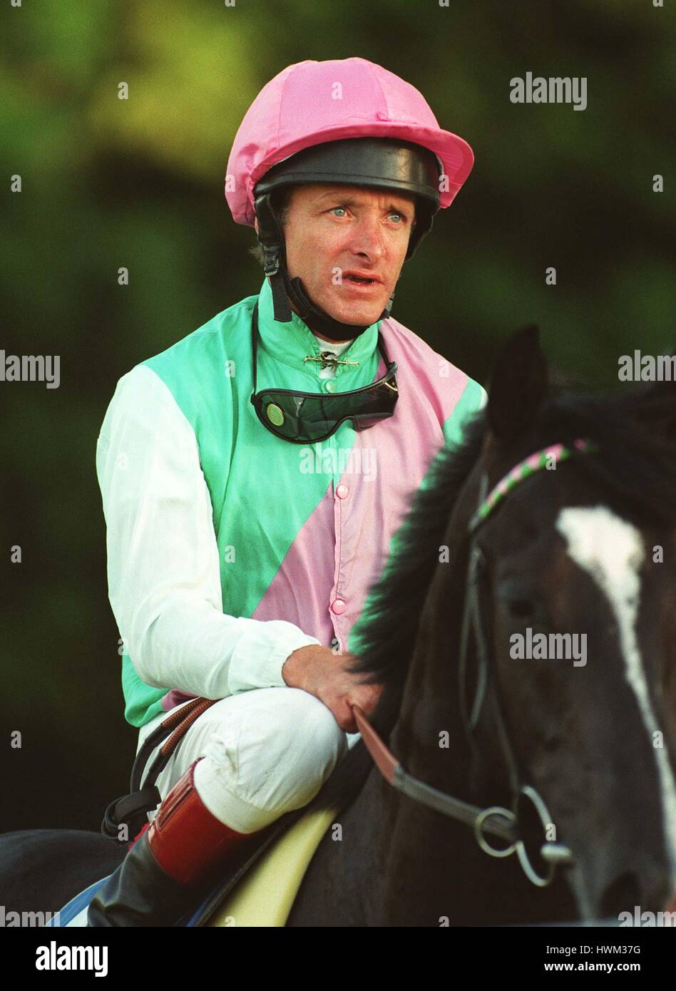 PAT EDDERY JOCKEY 25 June 1996 Stock Photo - Alamy