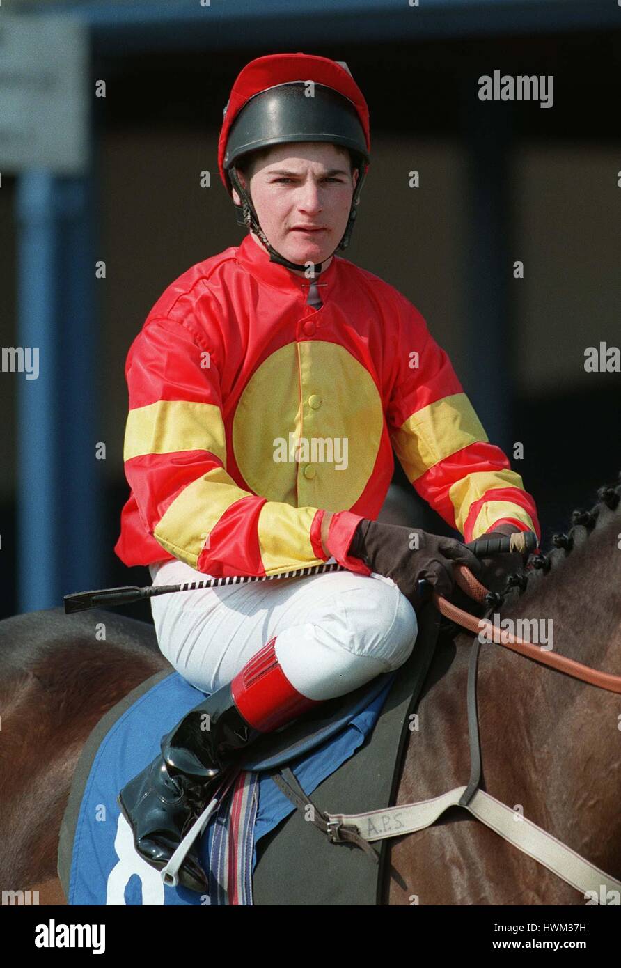 COLIN TEAGUE JOCKEY 09 April 1996 Stock Photo - Alamy