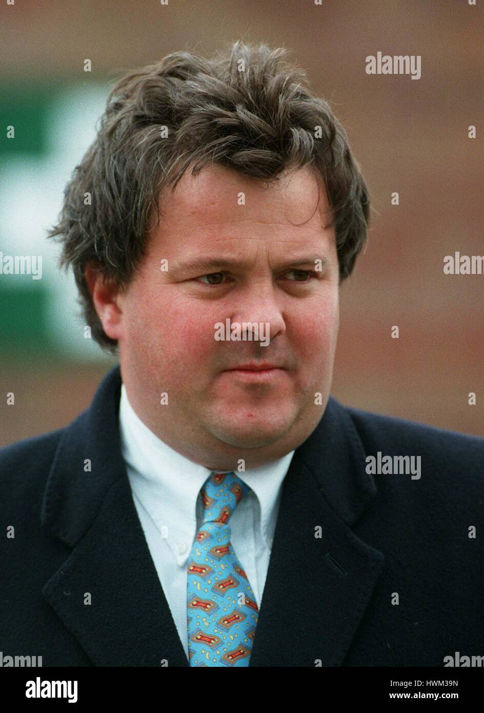 PETER CHAPPLE-HYHAM RACE HORSE TRAINER 30 April 1996 Stock Photo - Alamy