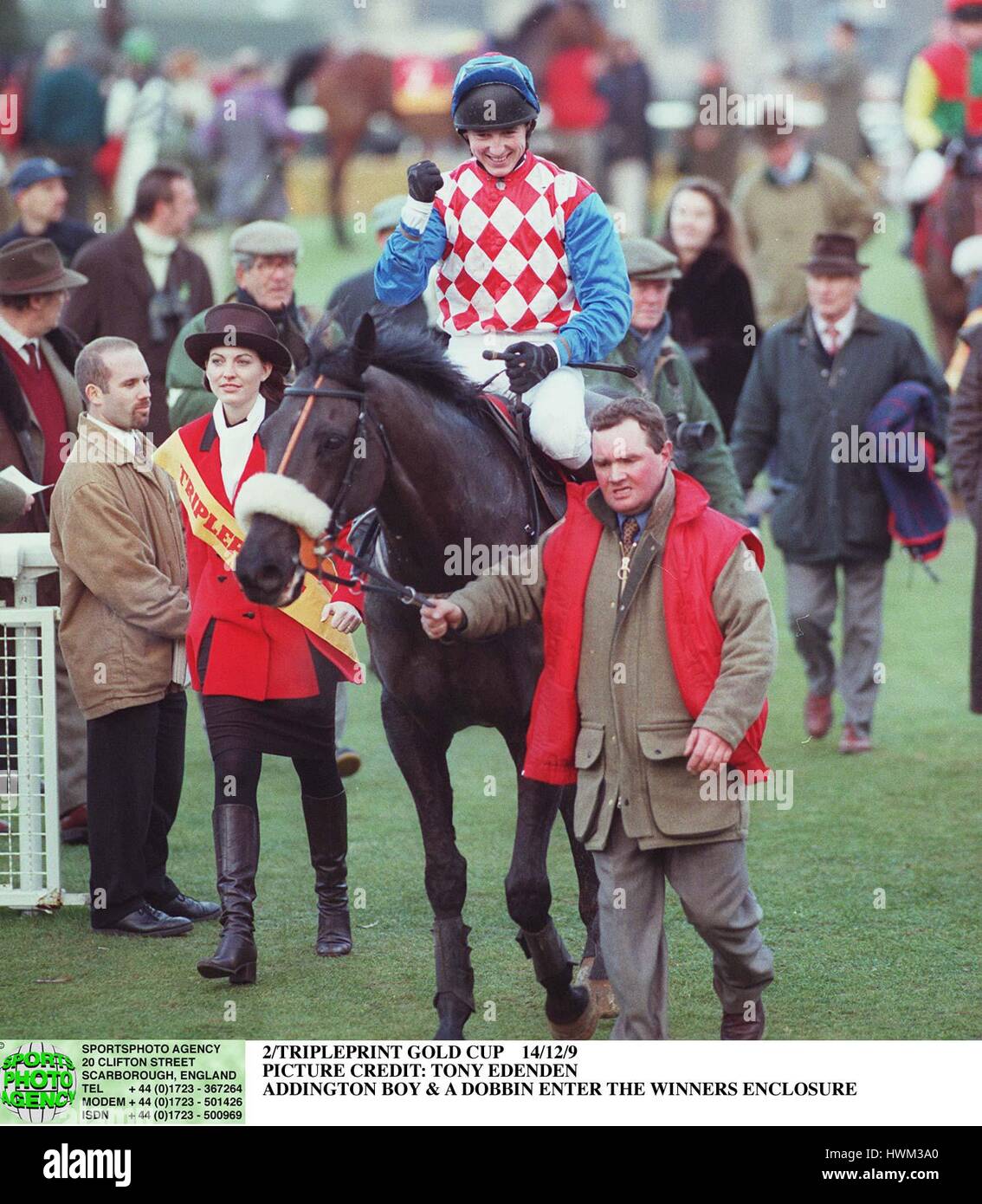 ADDINGTON BOY & A.DOBBIN WINS TRIPLEPRINT GOLD CUP 14 December 1996 ...