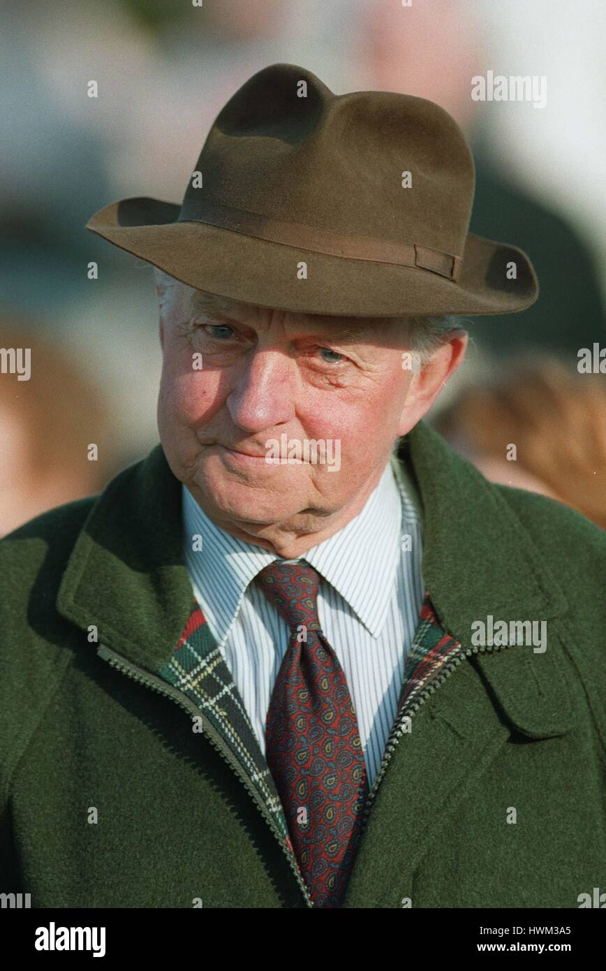 PETER EASTERBY RACE HORSE TRAINER 26 March 1996 Stock Photo - Alamy