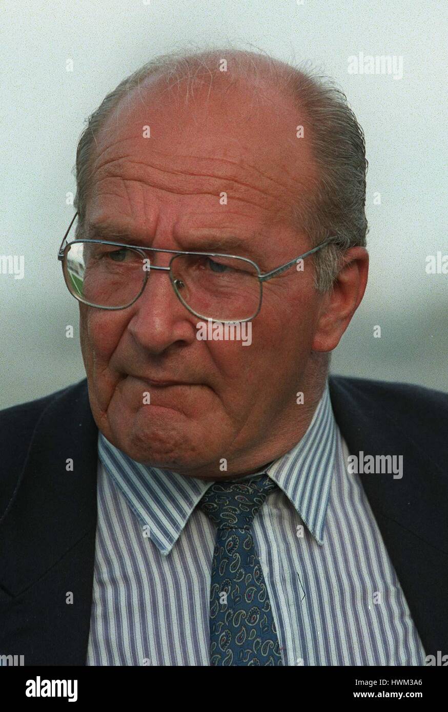 RODNEY BAKER RACE HORSE TRAINER 17 October 1996 Stock Photo - Alamy