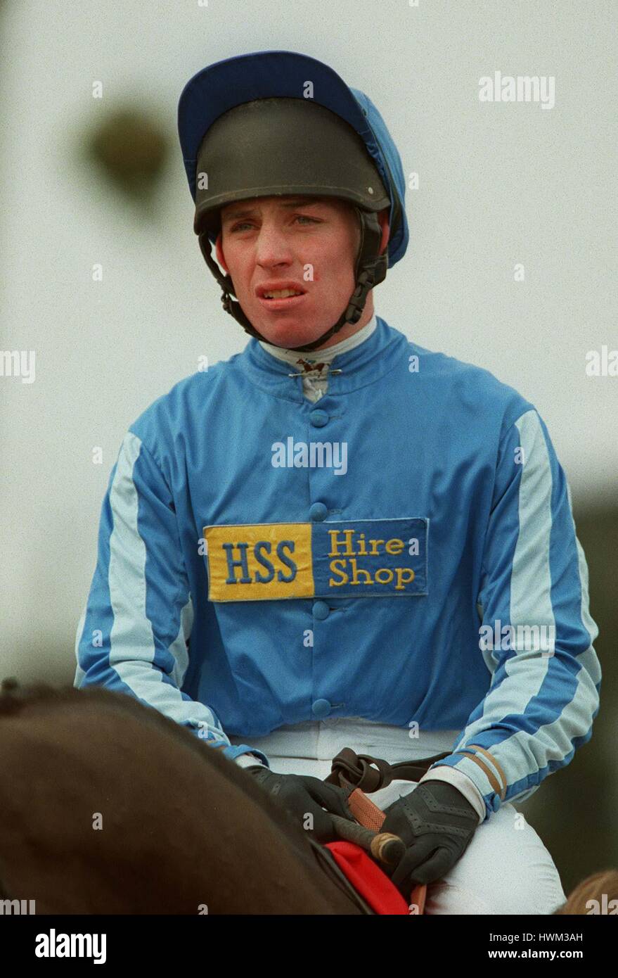 JASON TITLEY JOCKEY 05 April 1996 Stock Photo - Alamy