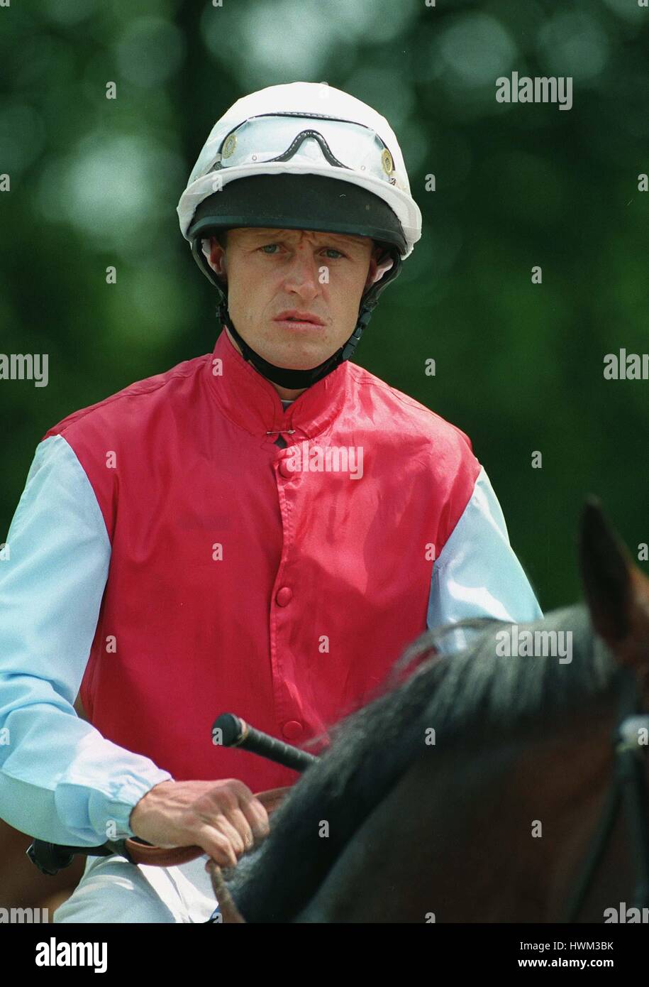 PAUL EDDERY JOCKEY 06 September 1996 Stock Photo - Alamy