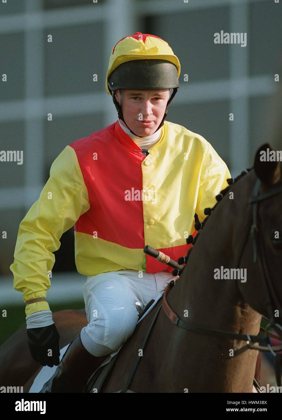 SCOTT TAYLOR JOCKEY 26 March 1996 Stock Photo - Alamy