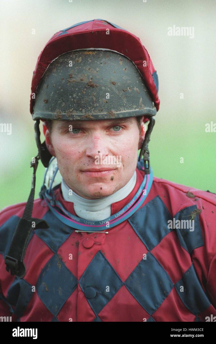 ADRIAN SMITH JOCKEY 12 January 1996 Stock Photo - Alamy