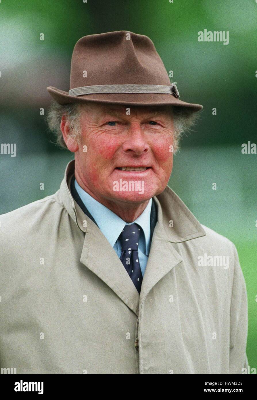 PETER CALVER RACE HORSE TRAINER 28 May 1996 Stock Photo - Alamy