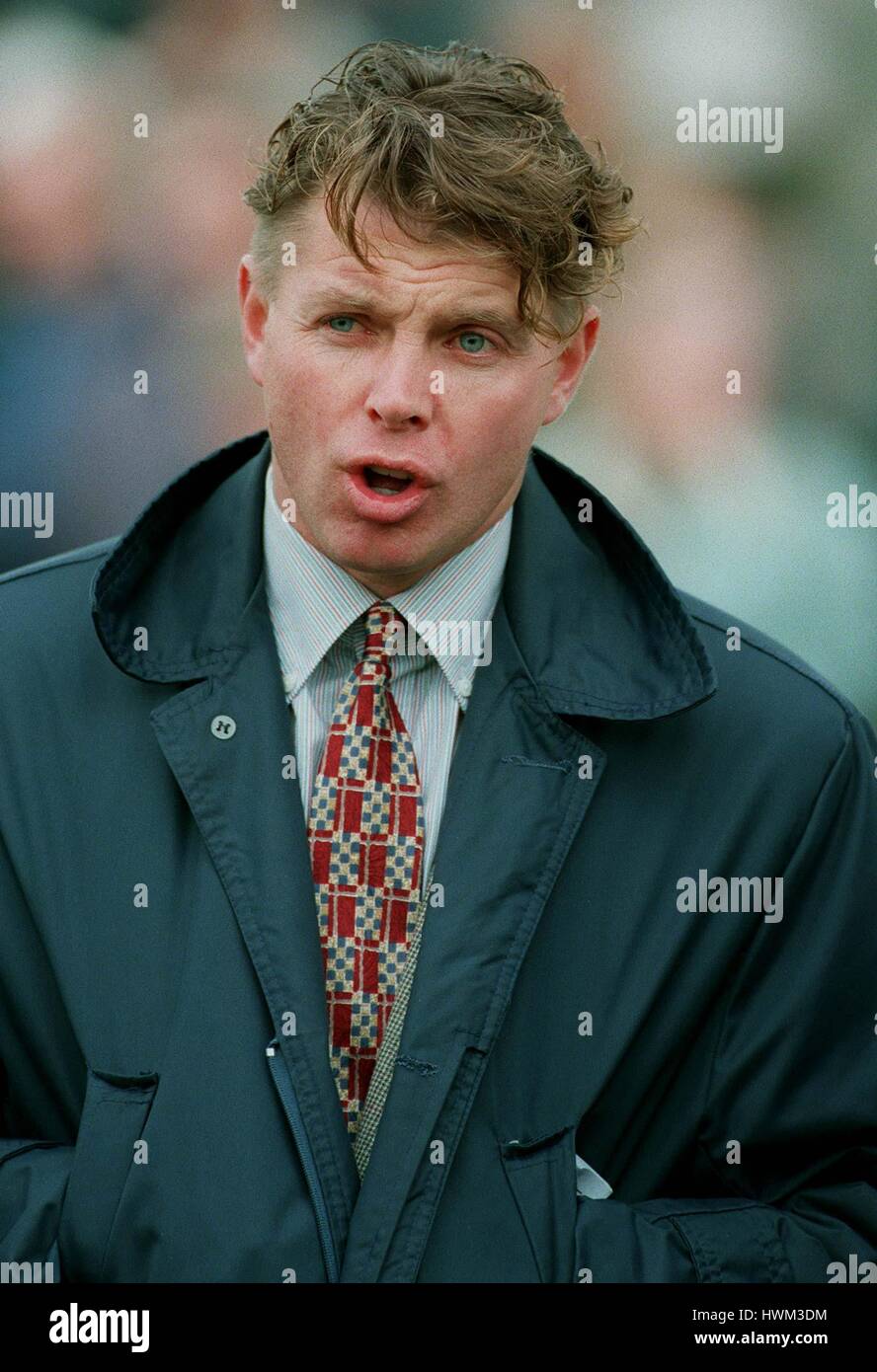 MICKY HAMMOND RACE HORSE TRAINER 05 November 1996 Stock Photo - Alamy