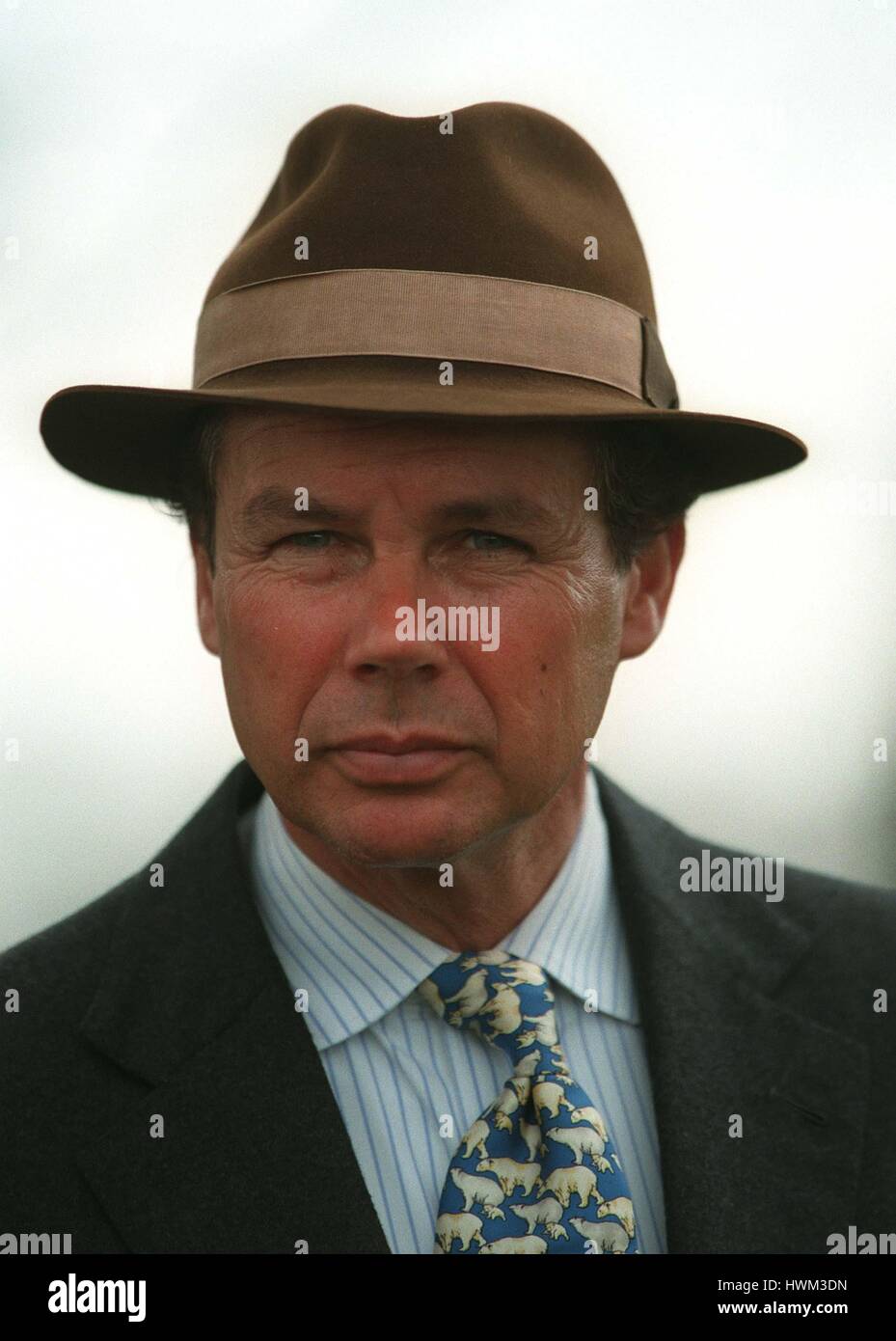 BEN HANBURY RACE HORSE TRAINER 06 May 1996 Stock Photo - Alamy