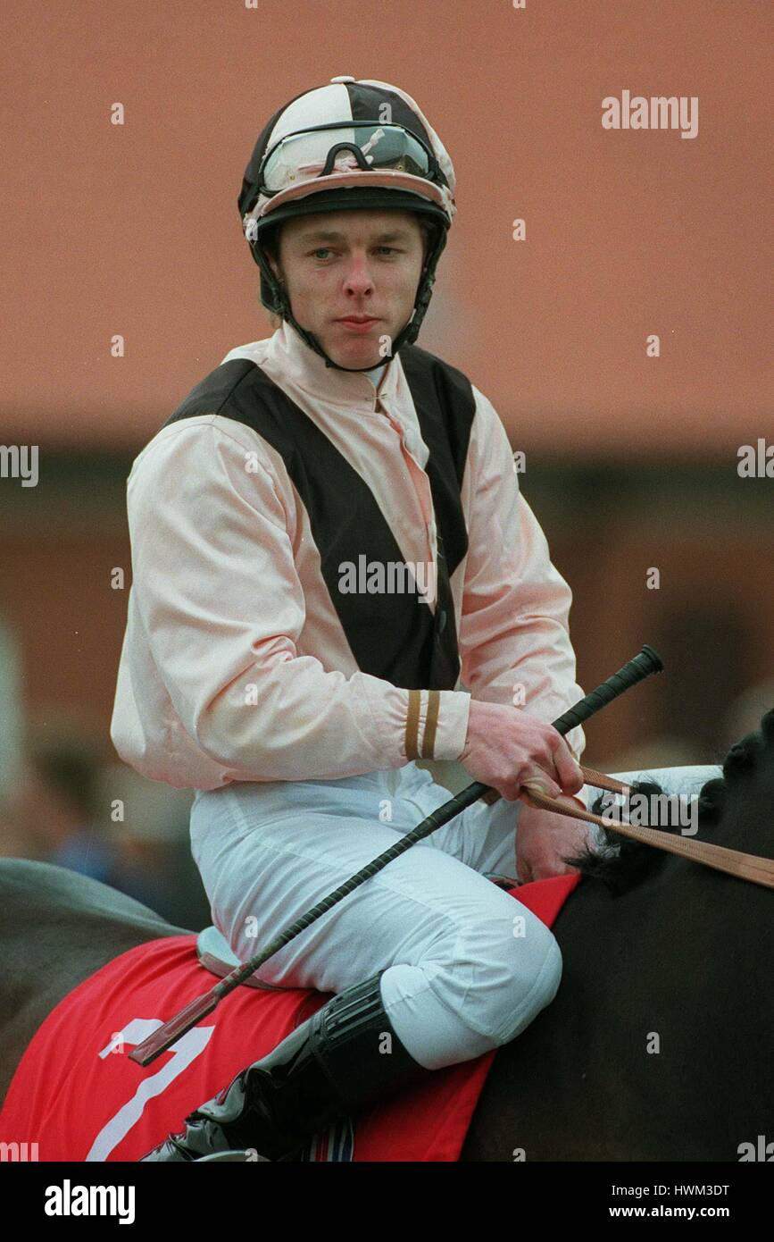 MICHAEL FENTON JOCKEY 30 April 1996 Stock Photo - Alamy