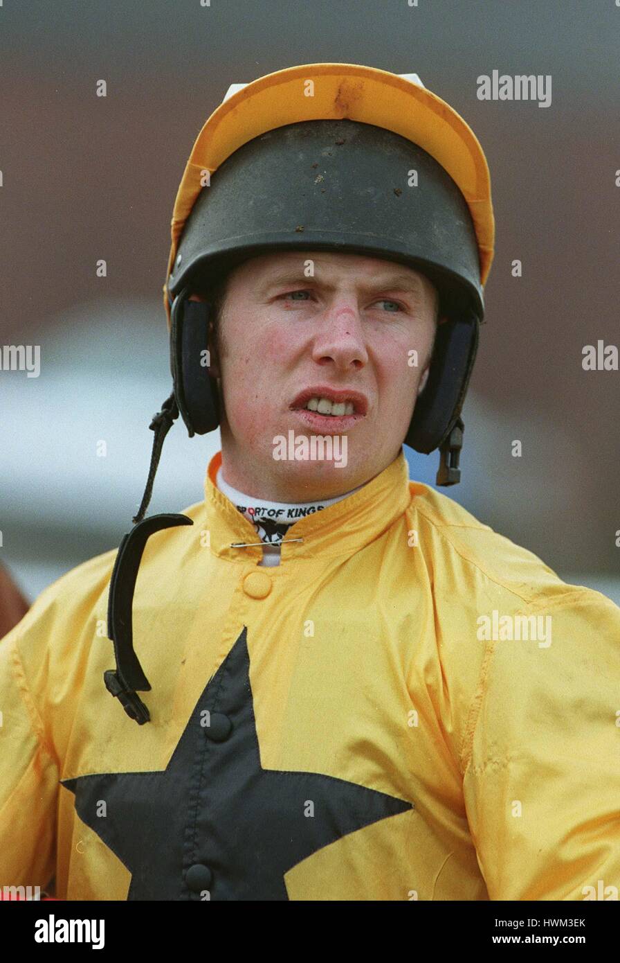 CHARLIE SWAN JOCKEY 10 April 1996 Stock Photo - Alamy