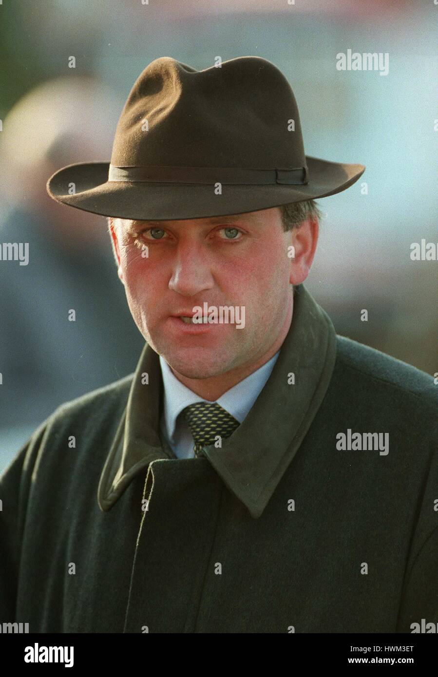 TIM FITZGERALD HEAD LAD TO JIMMY FITZGERALD 26 March 1996 Stock Photo ...