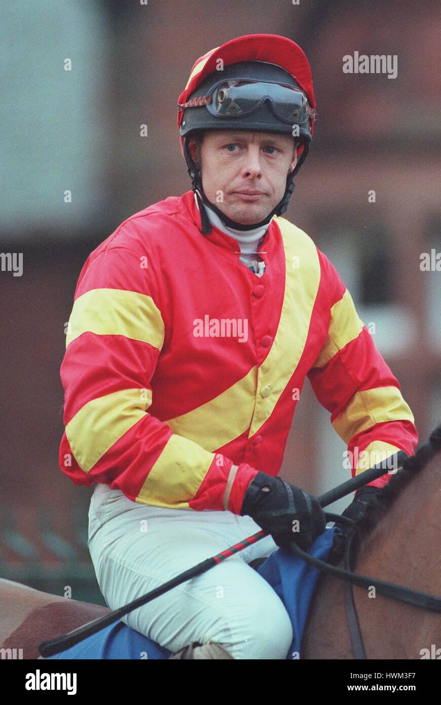 M. THOMPSON JOCKEY 11 December 1996 Stock Photo - Alamy