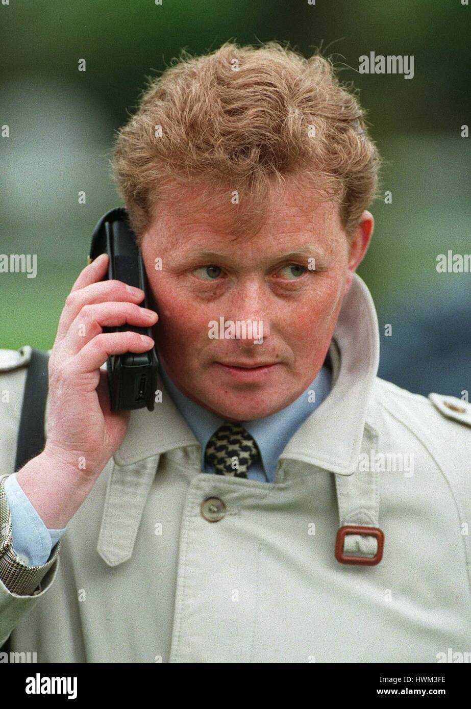 BRIAN ROTHWELL RACE HORSE TRAINER 28 May 1996 Stock Photo - Alamy