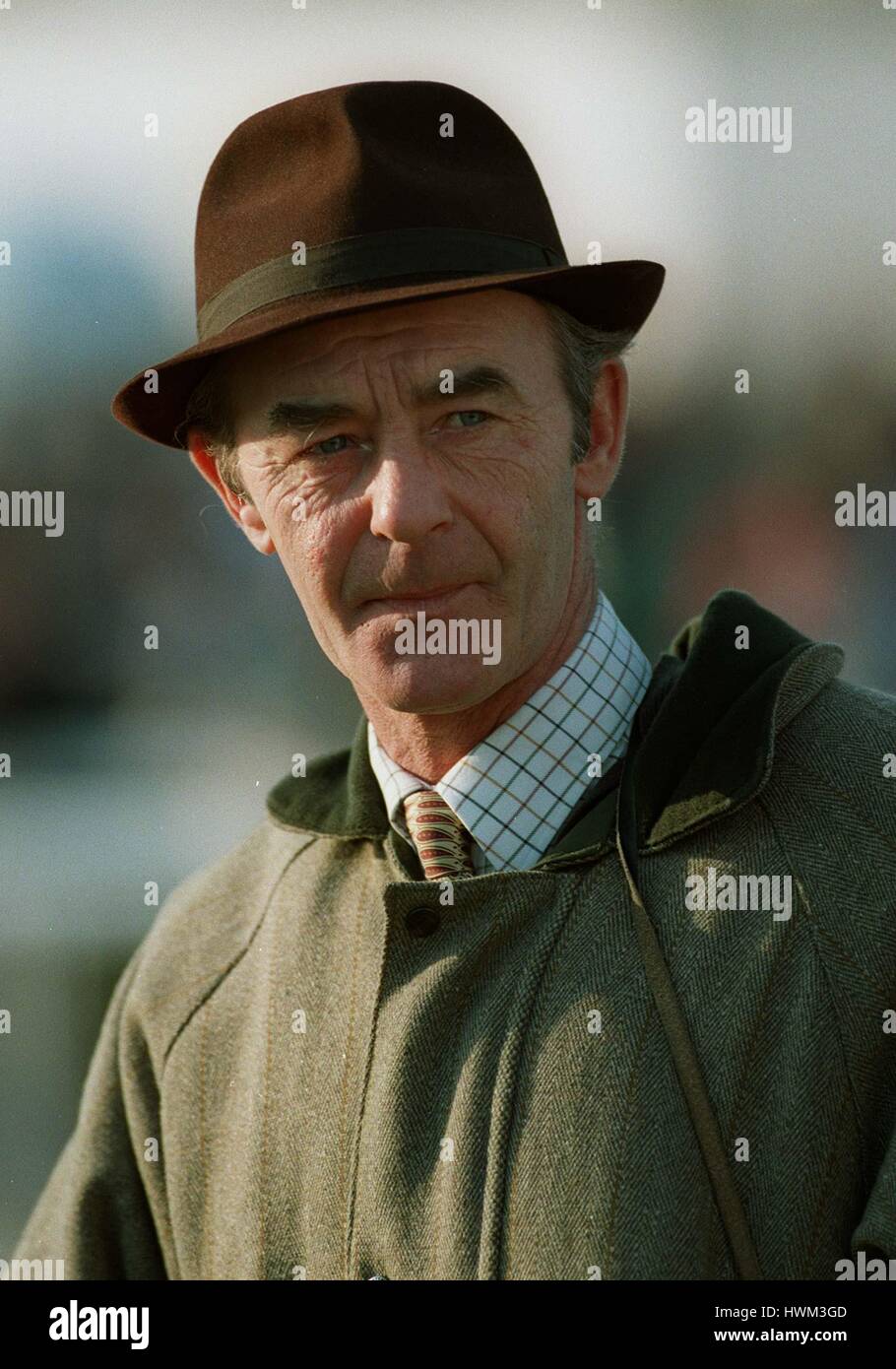 COLIN PARKER RACE HORSE TRAINER 26 March 1996 Stock Photo - Alamy