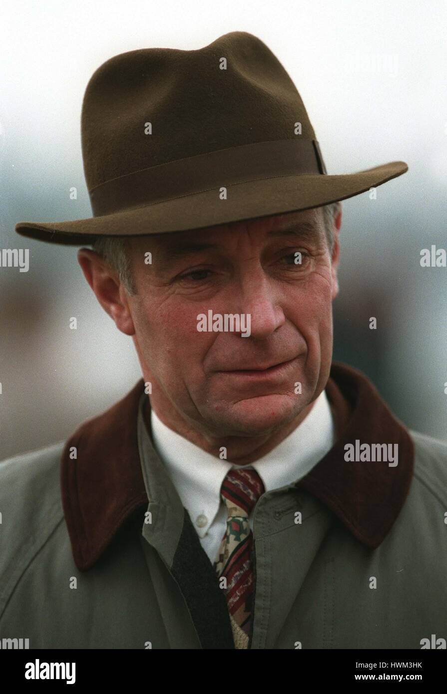 J. E. KIELY RACE HORSE TRAINER 10 April 1996 Stock Photo - Alamy