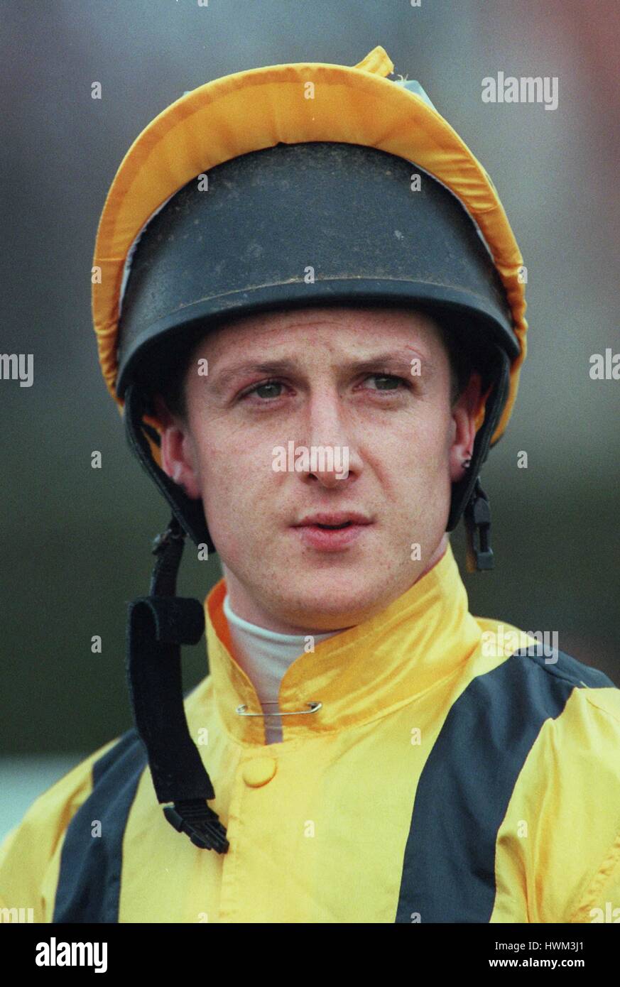 CHRISTOPHER BONNER JOCKEY 11 December 1996 Stock Photo - Alamy