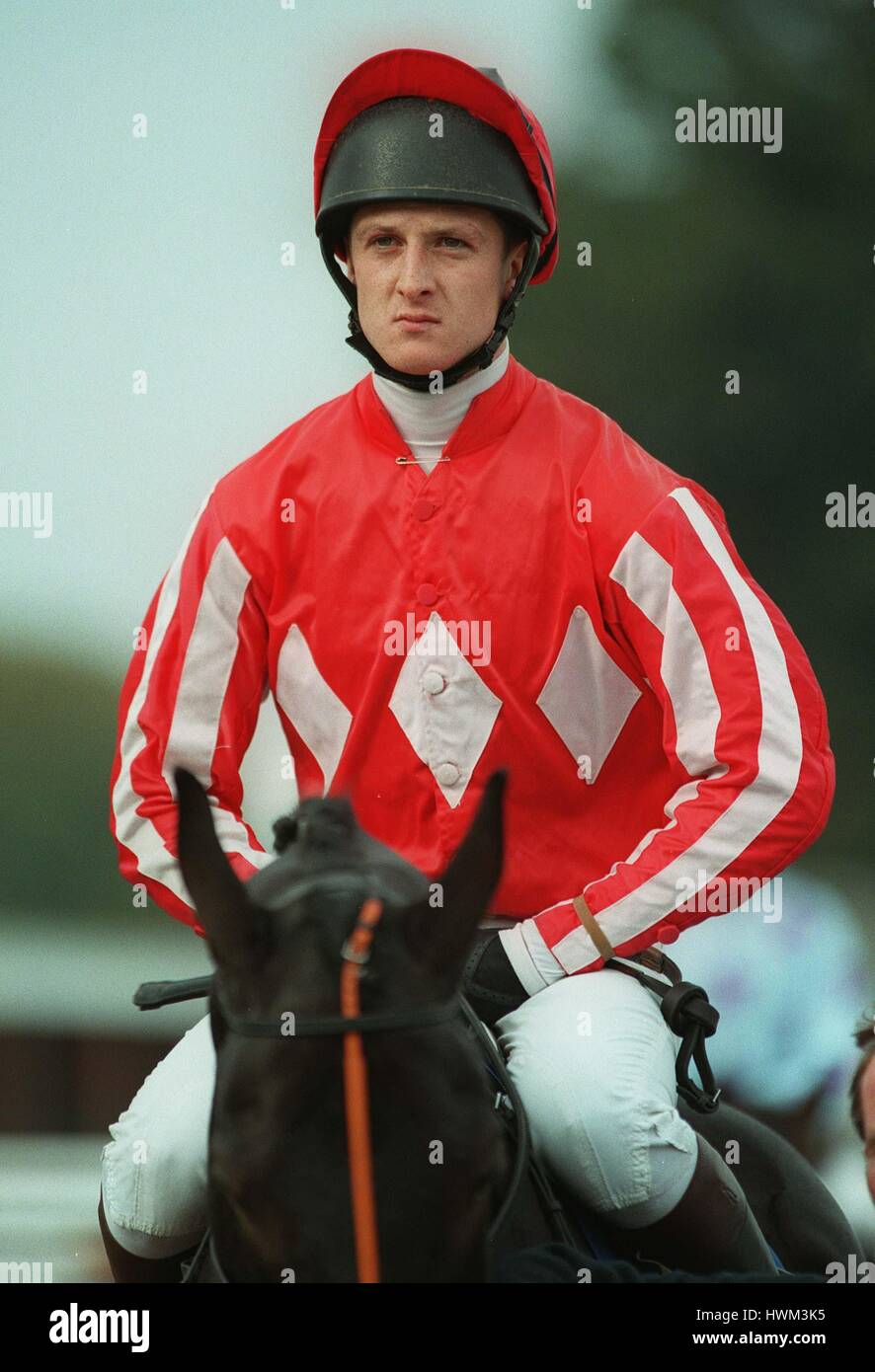 CHRISTOPHER BONNER JOCKEY 12 November 1996 Stock Photo - Alamy