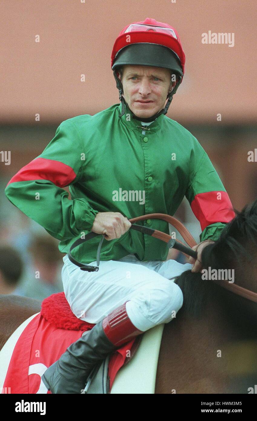 PAT EDDERY JOCKEY 21 April 1996 Stock Photo - Alamy
