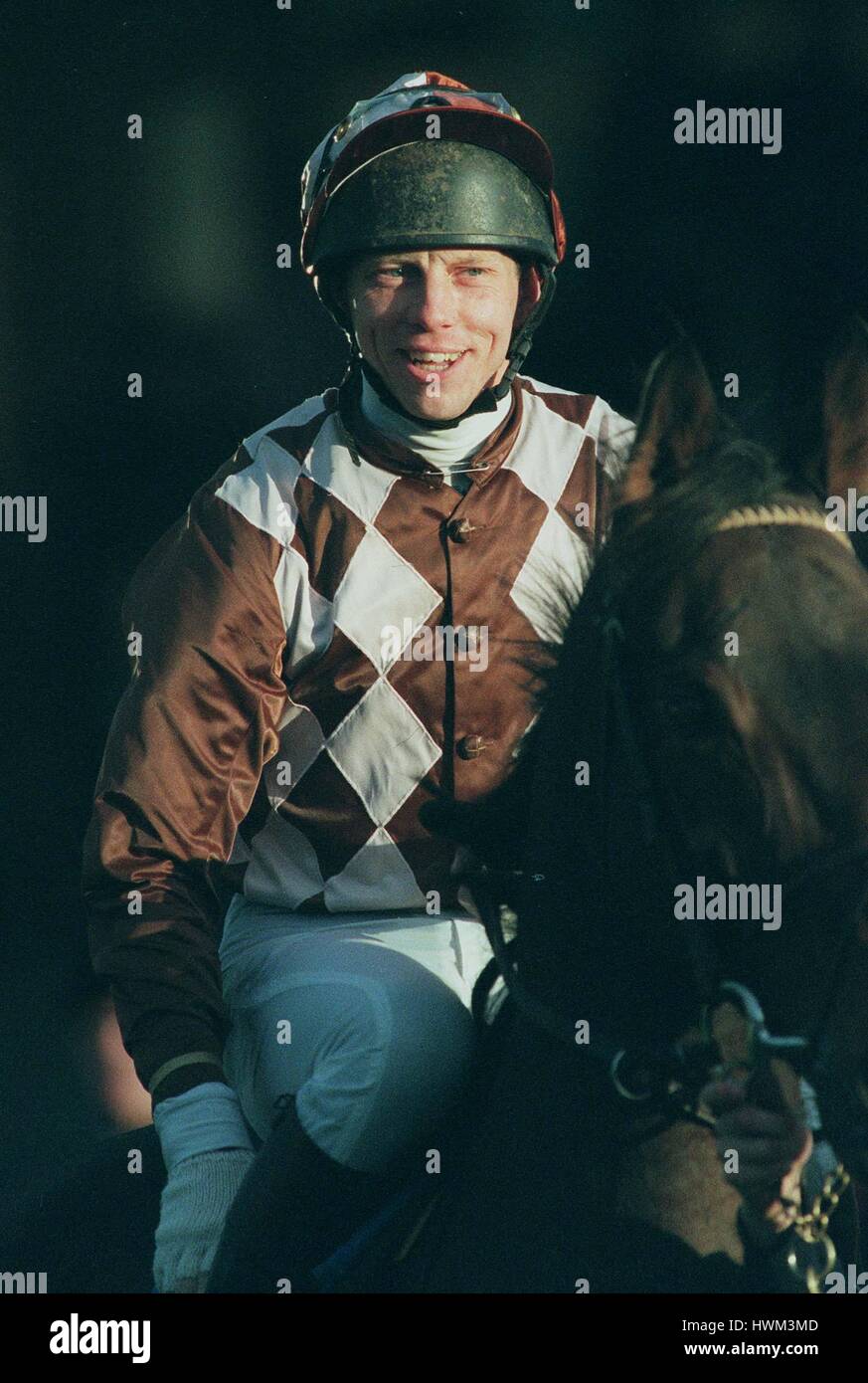 TIM REED JOCKEY 04 November 1996 Stock Photo - Alamy