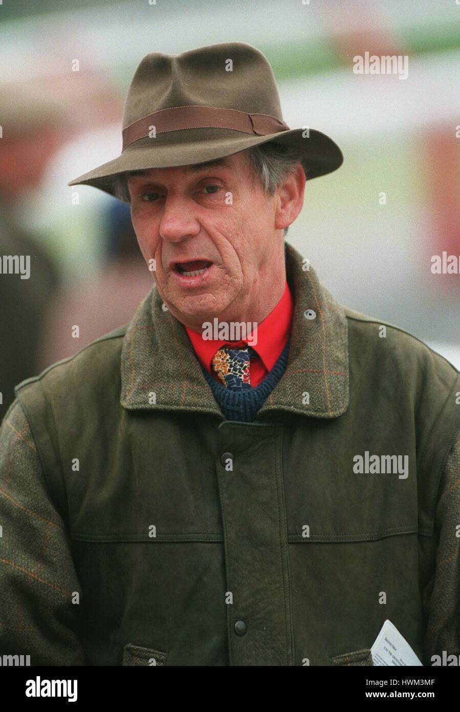 JACK BERRY RACE HORSE TRAINER 03 May 1996 Stock Photo - Alamy