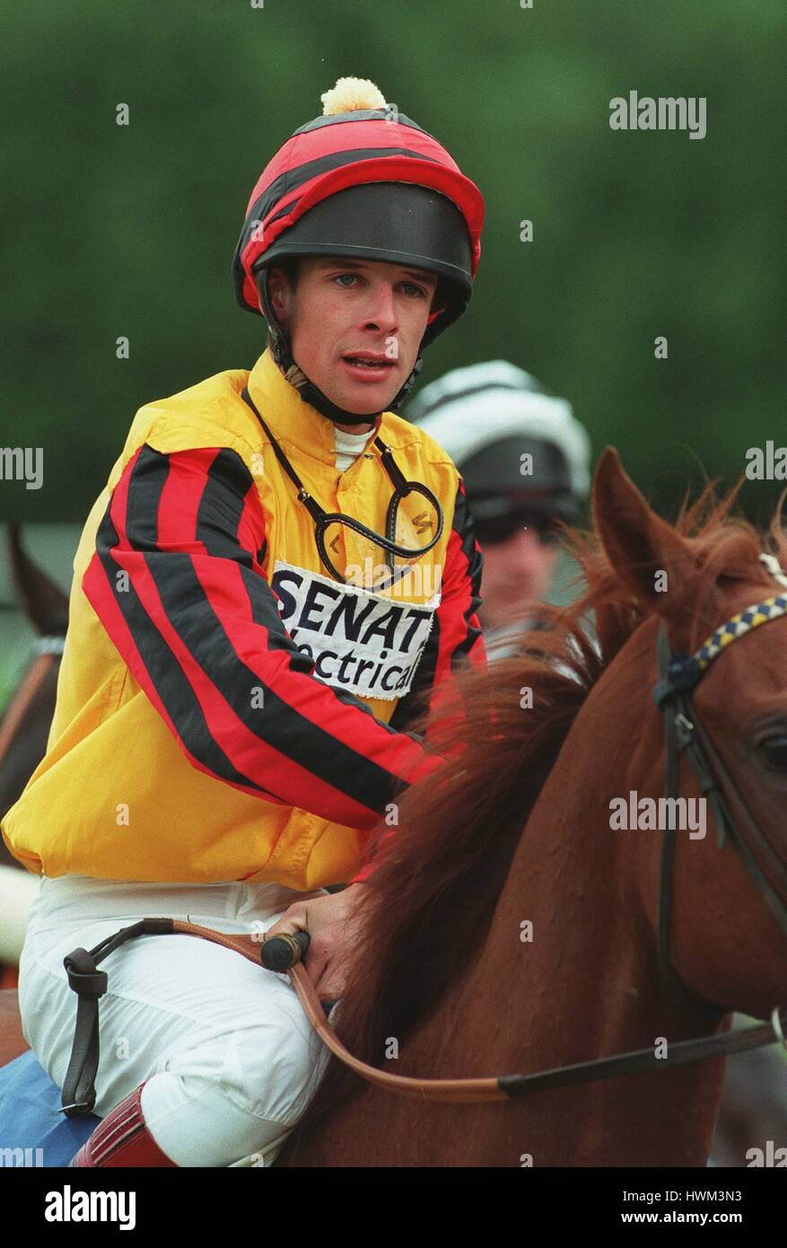 LEE NEWTON JOCKEY 04 September 1996 Stock Photo - Alamy