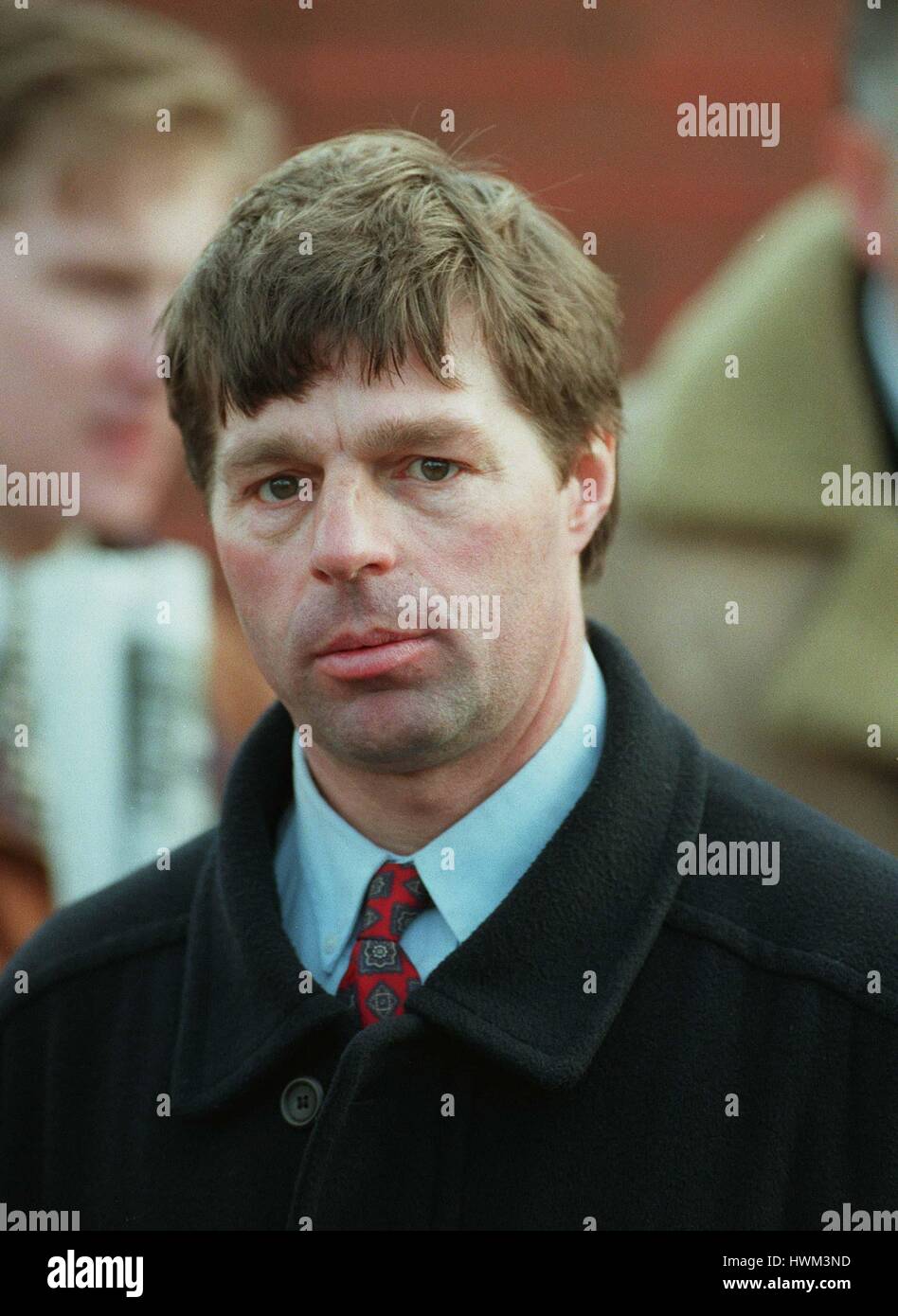 KEVIN MORGAN RACE HORSE TRAINER 15 April 1996 Stock Photo - Alamy