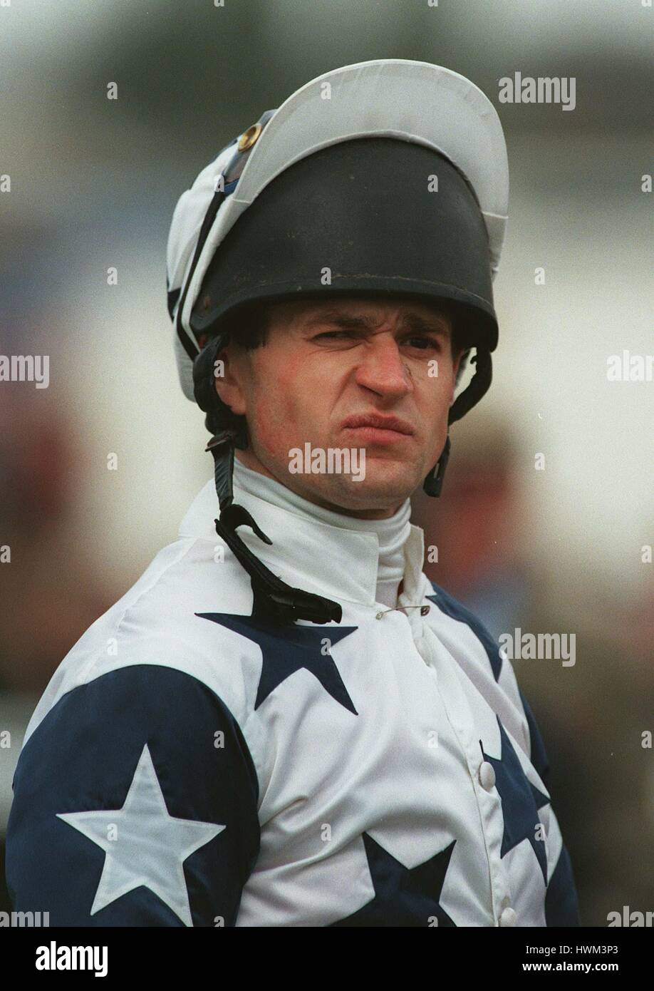 ANDREW THORNTON JOCKEY 28 October 1996 Stock Photo - Alamy