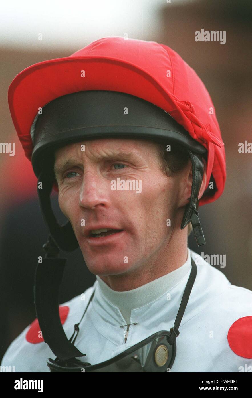RAY COCHRANE JOCKEY 19 April 1996 Stock Photo - Alamy