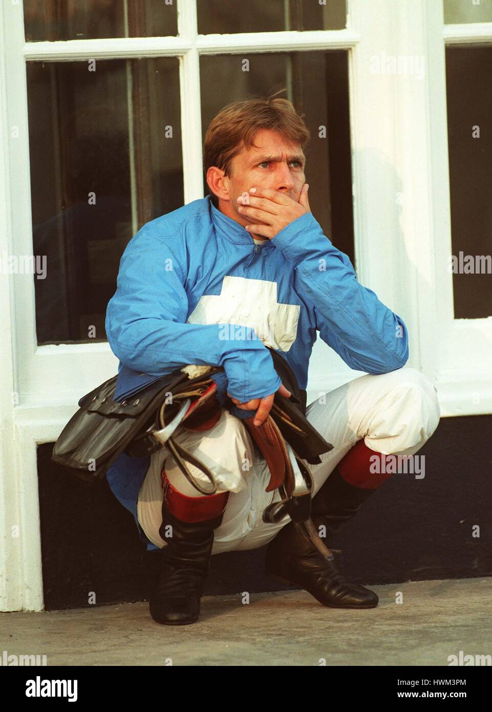 SIMON WHITWORTH JOCKEY 25 June 1996 Stock Photo - Alamy