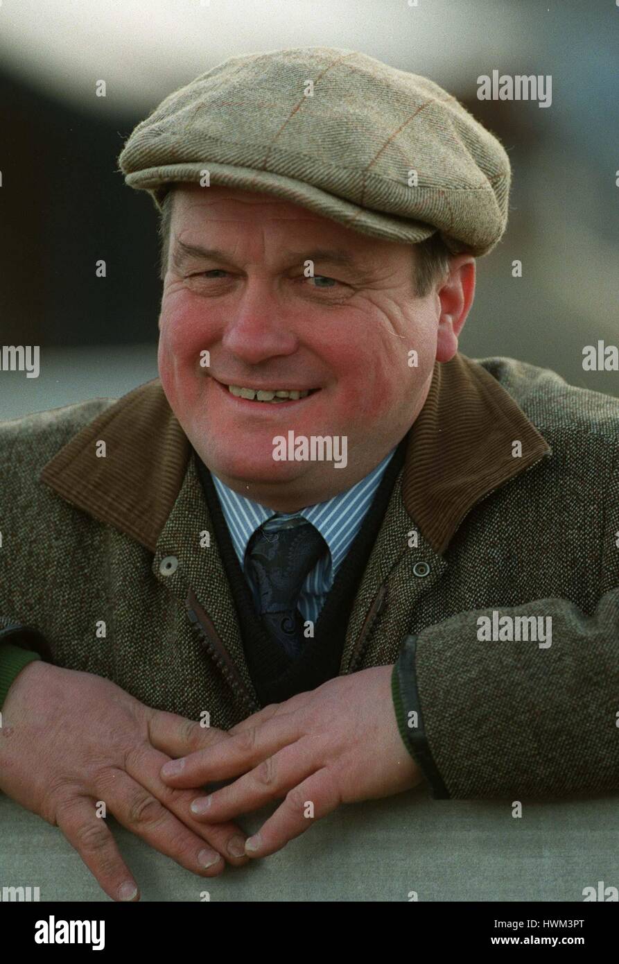 RICHARD LEE RACE HORSE TRAINER 19 April 1996 Stock Photo - Alamy