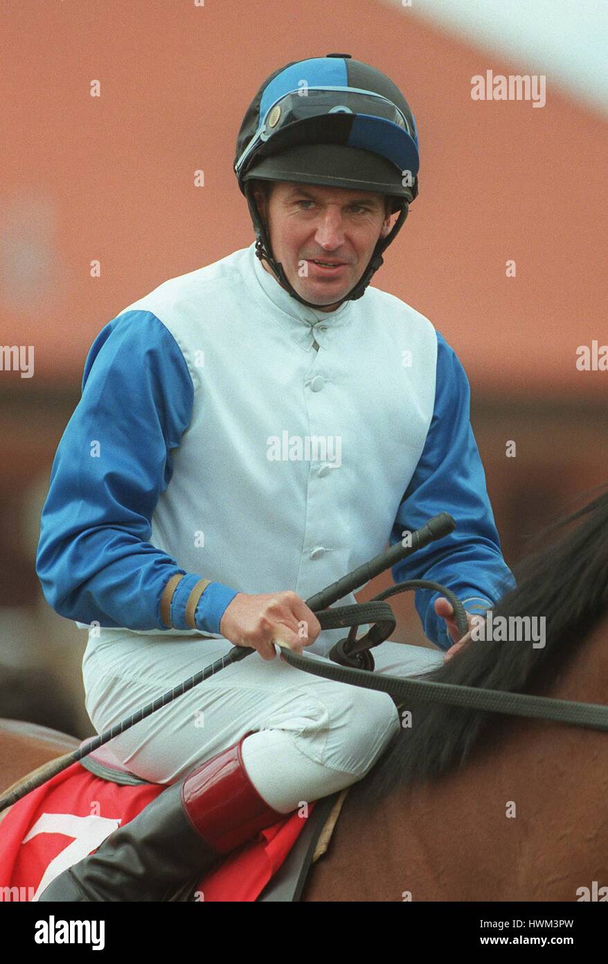 ALAN MACKAY JOCKEY 21 April 1996 Stock Photo - Alamy