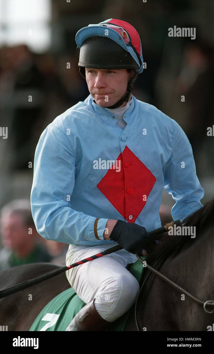 MICK FITZGERALD JOCKEY 13 November 1996 Stock Photo - Alamy