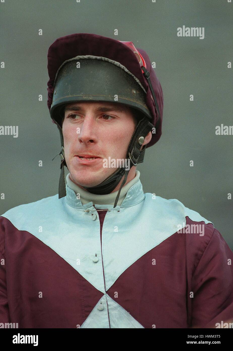 JONATHAN LODDER JOCKEY 12 January 1996 Stock Photo - Alamy