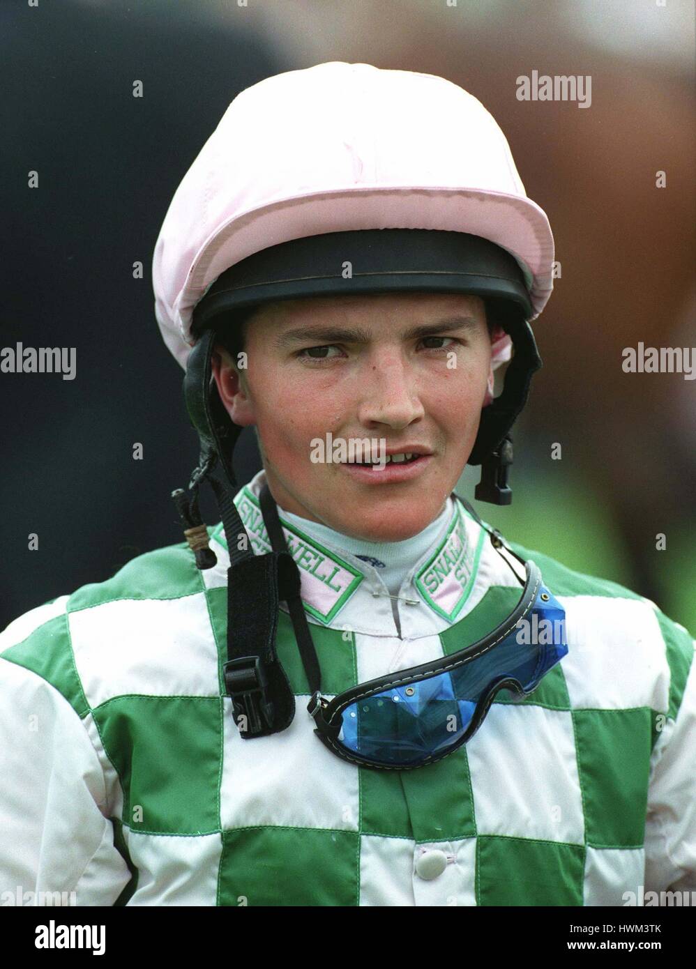 NEIL VARLEY JOCKEY 26 June 1996 Stock Photo - Alamy