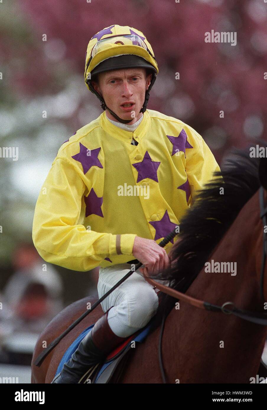 DALE GIBSON JOCKEY 22 May 1996 Stock Photo - Alamy