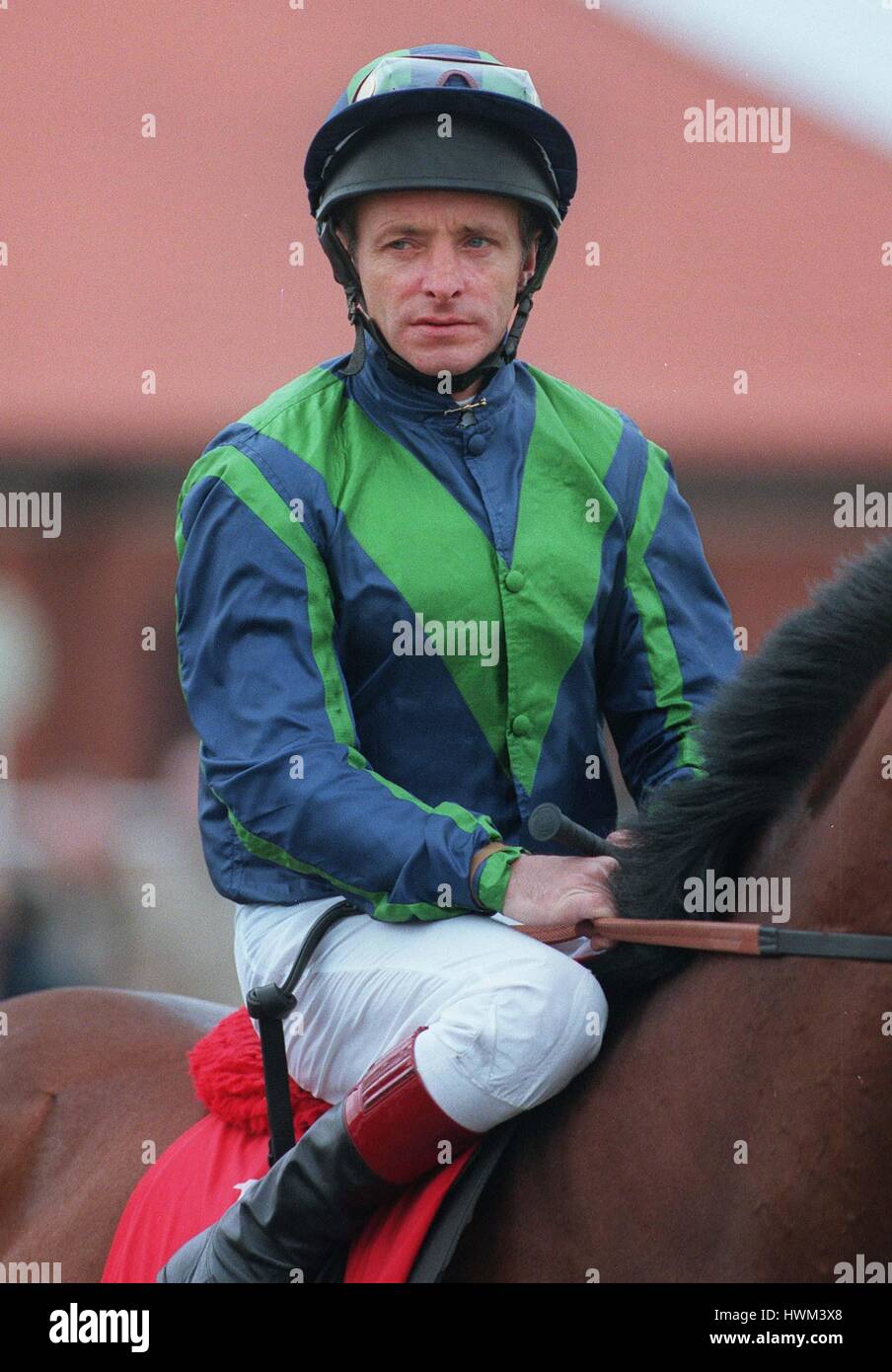PAT EDDERY JOCKEY 30 April 1996 Stock Photo - Alamy