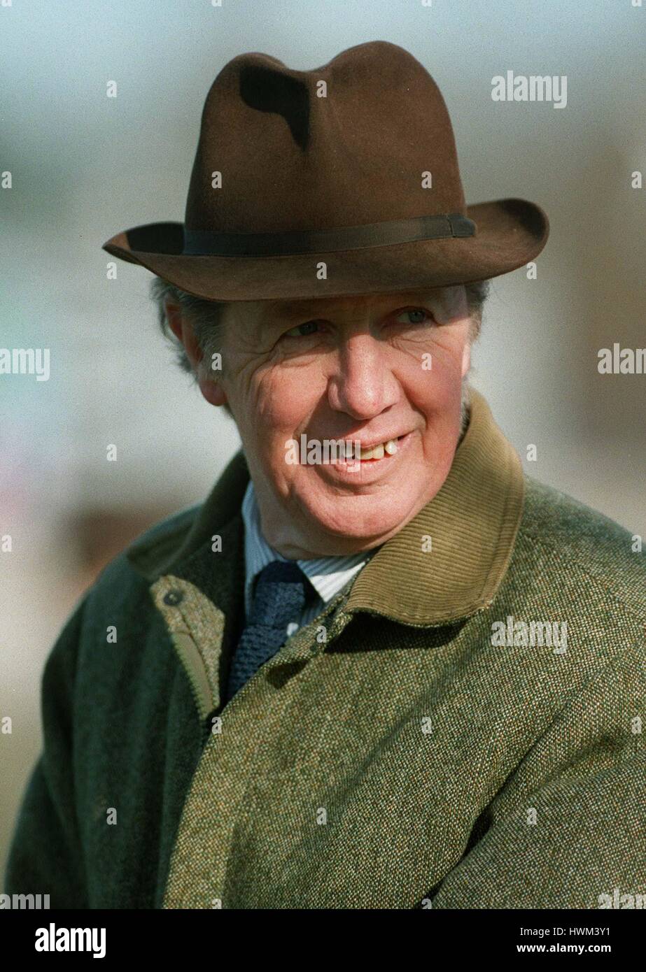 TIM FORSTER RACE HORSE TRAINER 26 March 1996 Stock Photo - Alamy