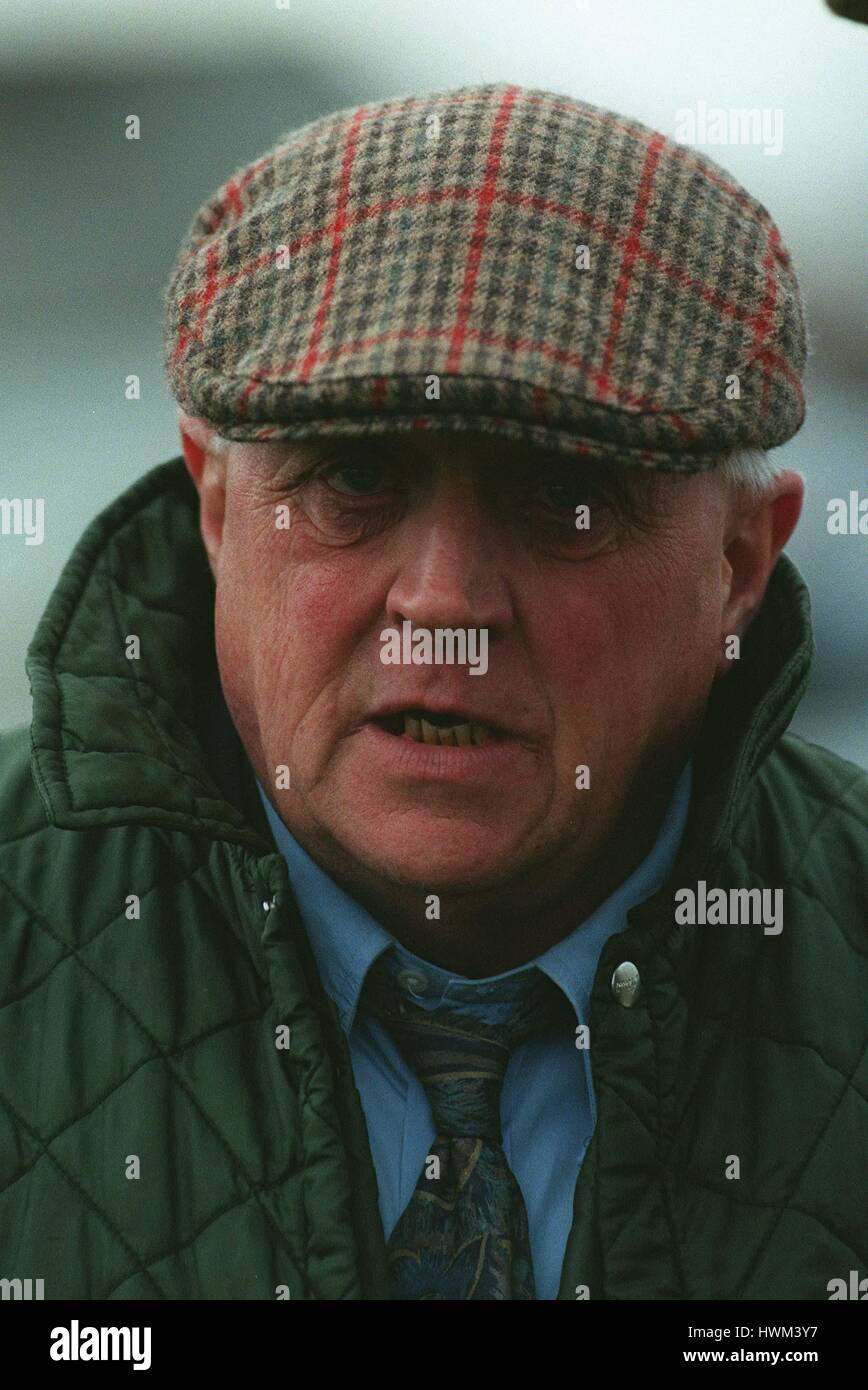 MICK EASTERBY FORMER RACE HORSE TRAINER 28 October 1996 Stock Photo - Alamy