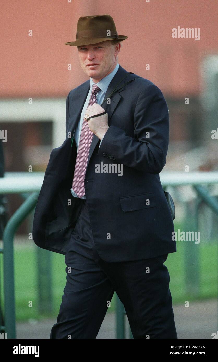 JOHN GOSDEN RACE HORSE TRAINER 19 April 1996 Stock Photo - Alamy