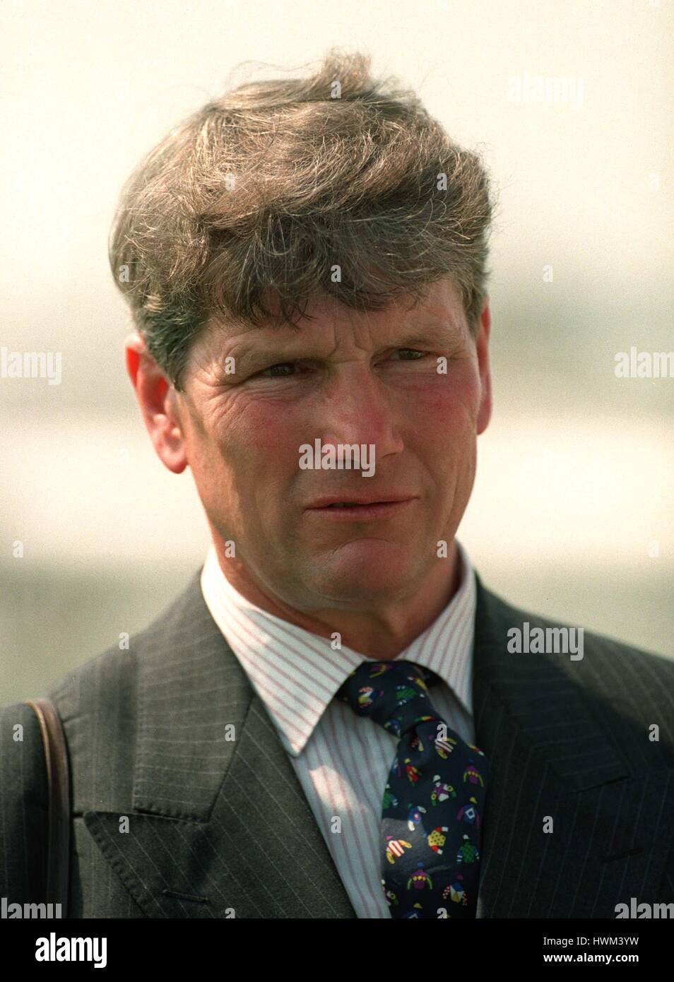 IAN BALDING RACE HORSE TRAINER 26 June 1996 Stock Photo - Alamy