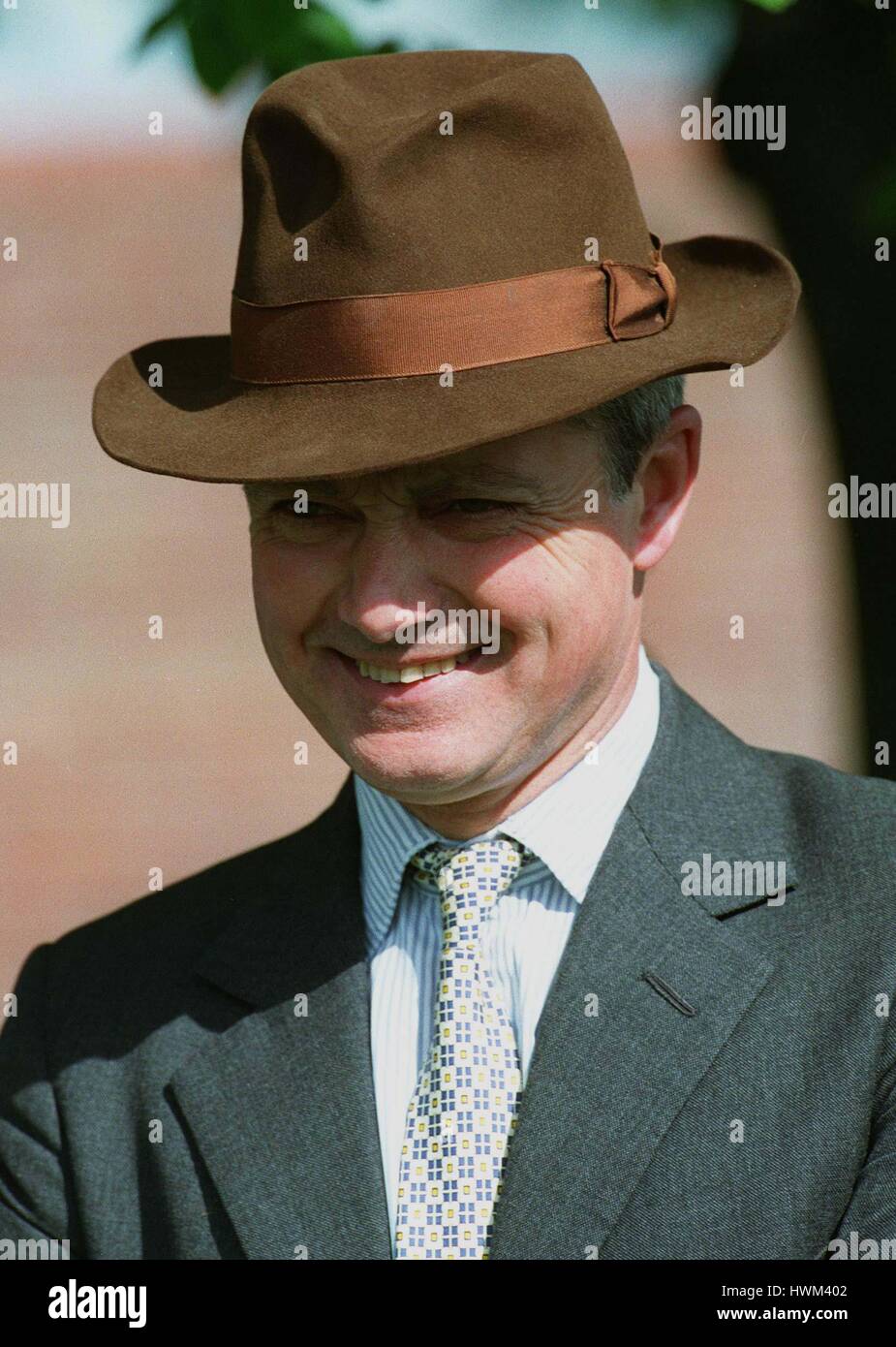 MARK JOHNSTON RACE HORSE TRAINER 26 June 1996 Stock Photo - Alamy