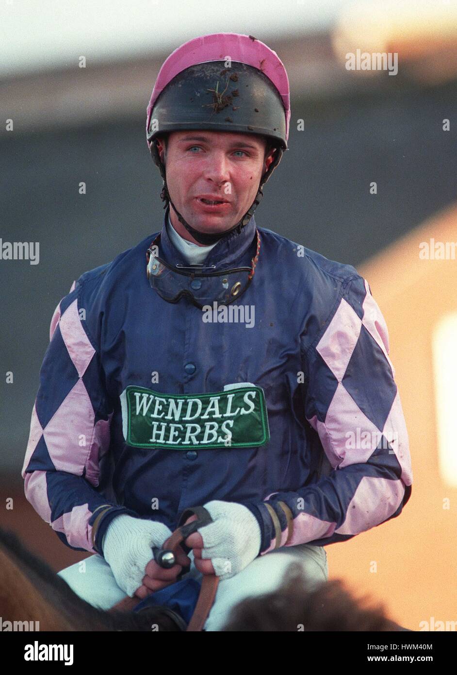 LUKE HARVEY JOCKEY 20 December 1996 Stock Photo - Alamy