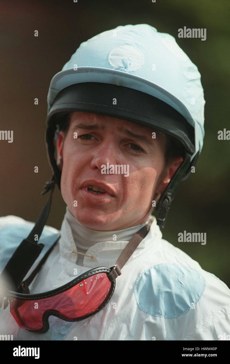 JASON WEAVER JOCKEY 19 April 1996 Stock Photo - Alamy