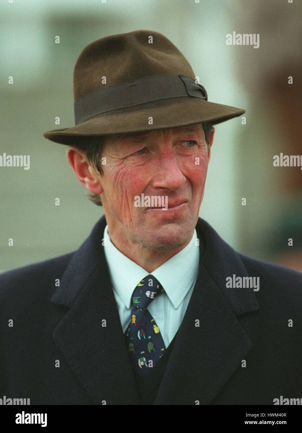 TONY HIDE RACE HORSE TRAINER 04 June 1996 Stock Photo - Alamy
