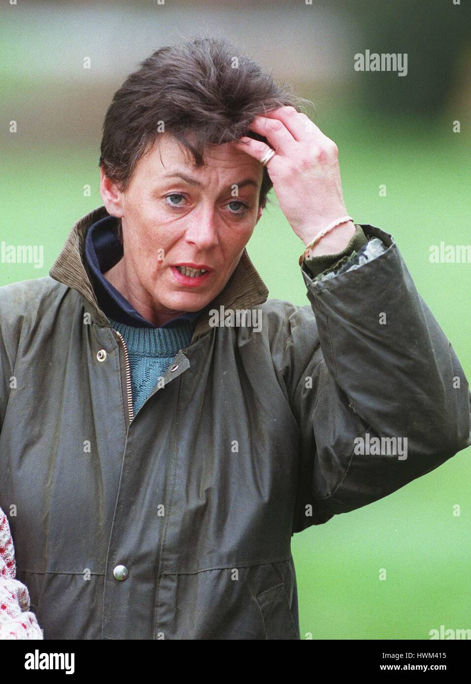 JEAN KEEGAN RACEHORSE OWNER 28 May 1996 Stock Photo - Alamy