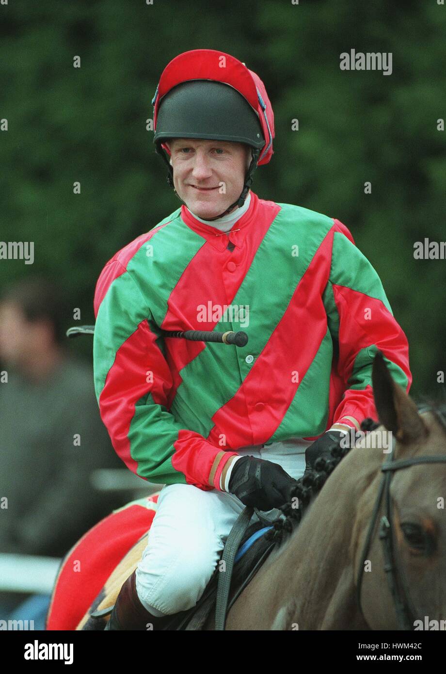 ROBERT BELLAMY JOCKEY 05 January 1996 Stock Photo - Alamy
