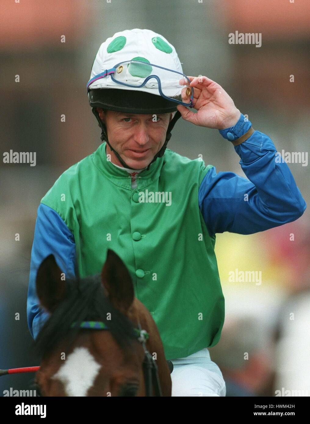 JOHN REID JOCKEY 30 April 1996 Stock Photo - Alamy